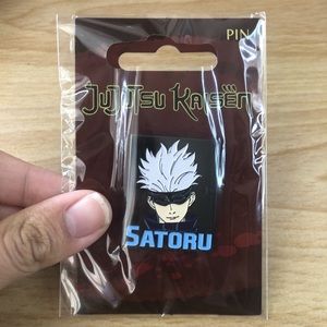 Hot Topic | Other | Jujutsu Kaisen Satoru Gojo Enamel Pin | Poshmark
